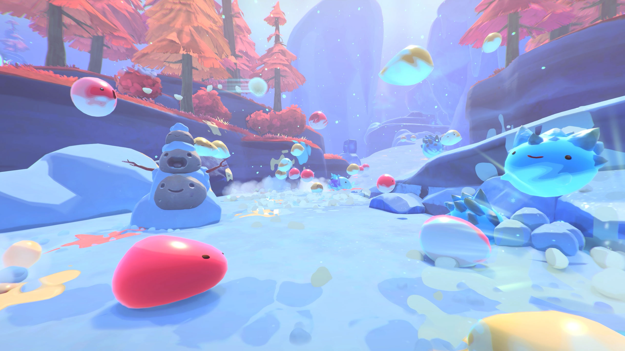 Explore Powderfall Bluffs em Slime Rancher 2: Atualização gratuita de ...