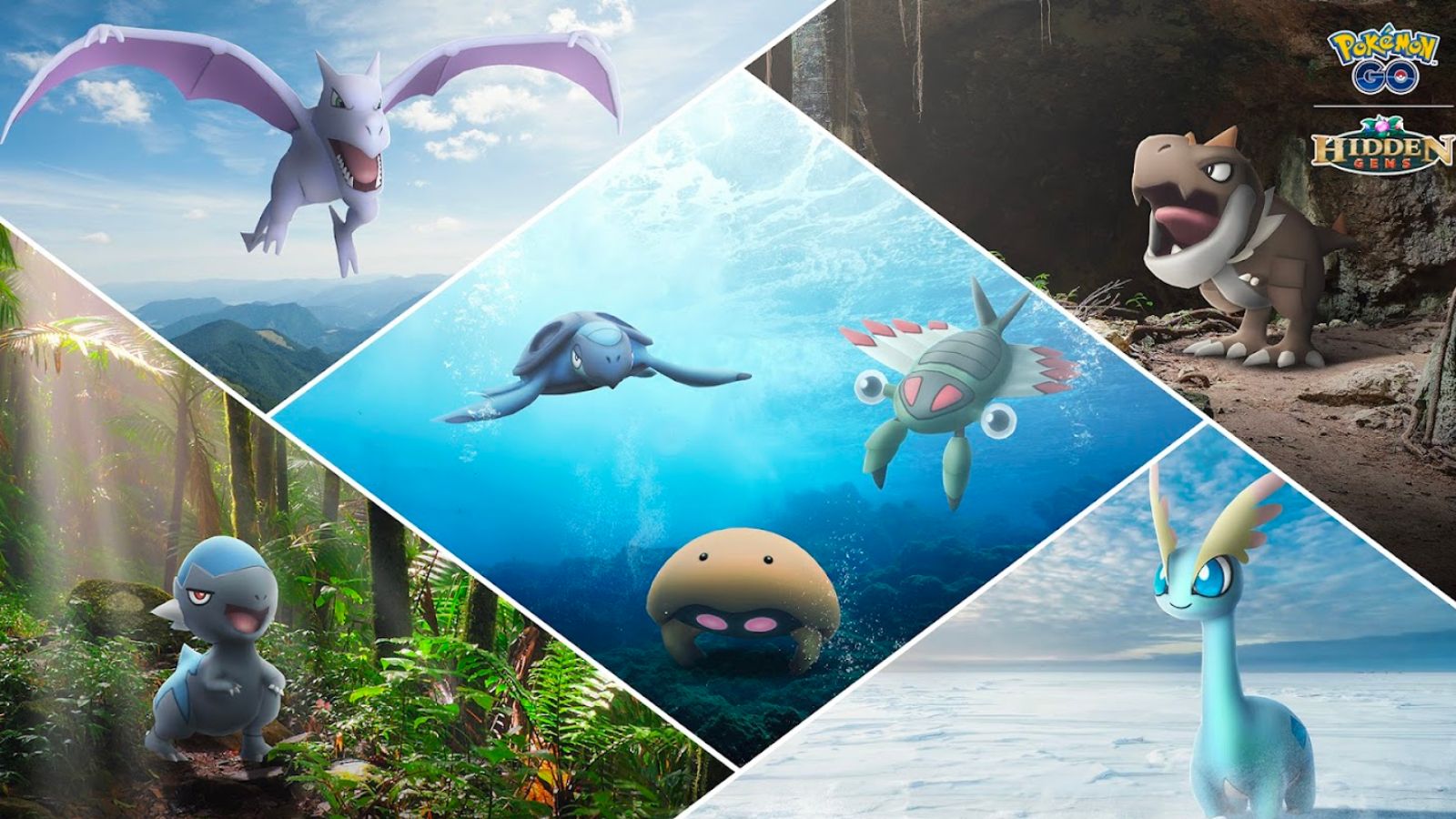 Evento Pokémon Go: Nova Adventure Week com Pokémon Fósseis e Mega ...