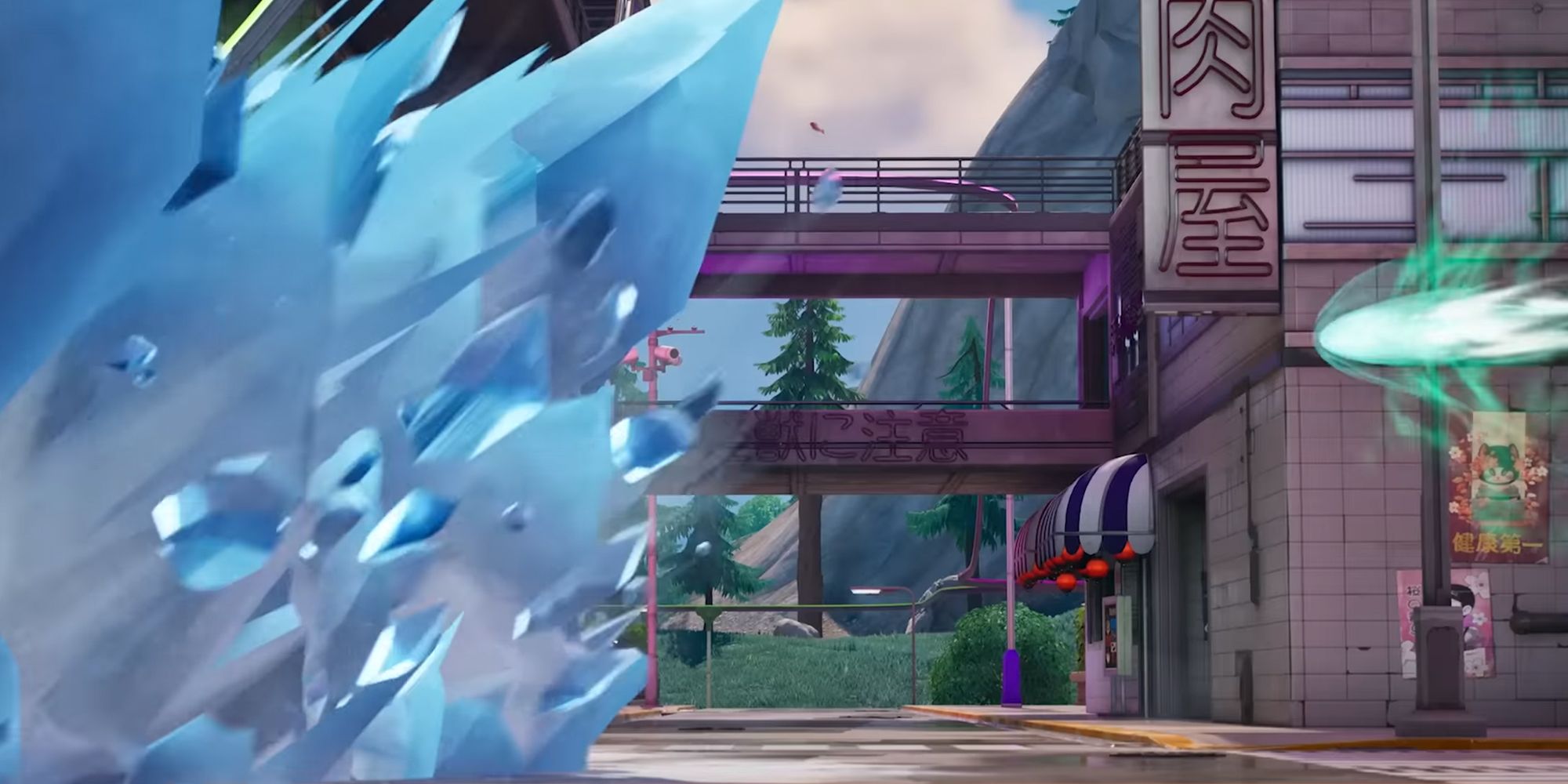 Fortnite: a habilidade Ice Wall de My Hero Academia protege contra ...