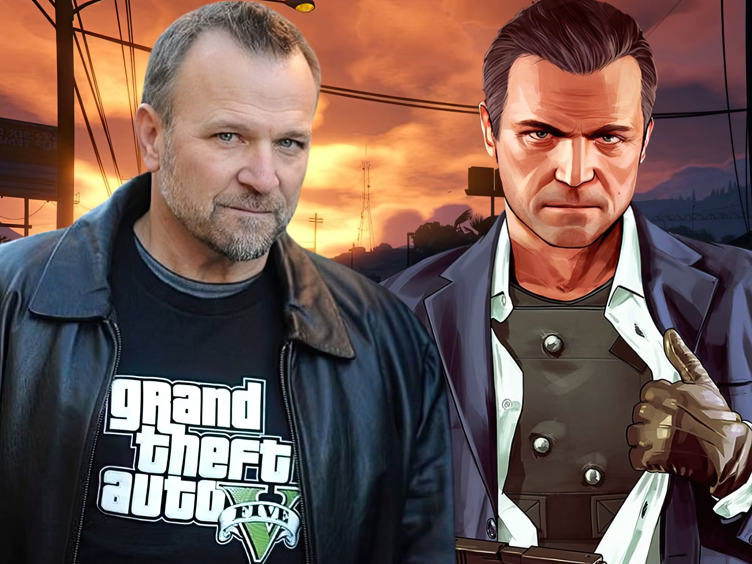 Ator Michael de Grand Theft Auto 5 é alvo de live - Creo Gaming