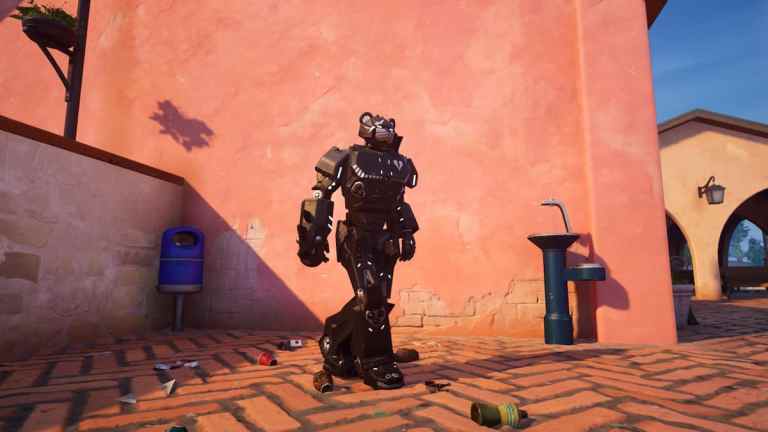 Localização do NPC Mecha Team Shadow em Fortnite - Creo Gaming