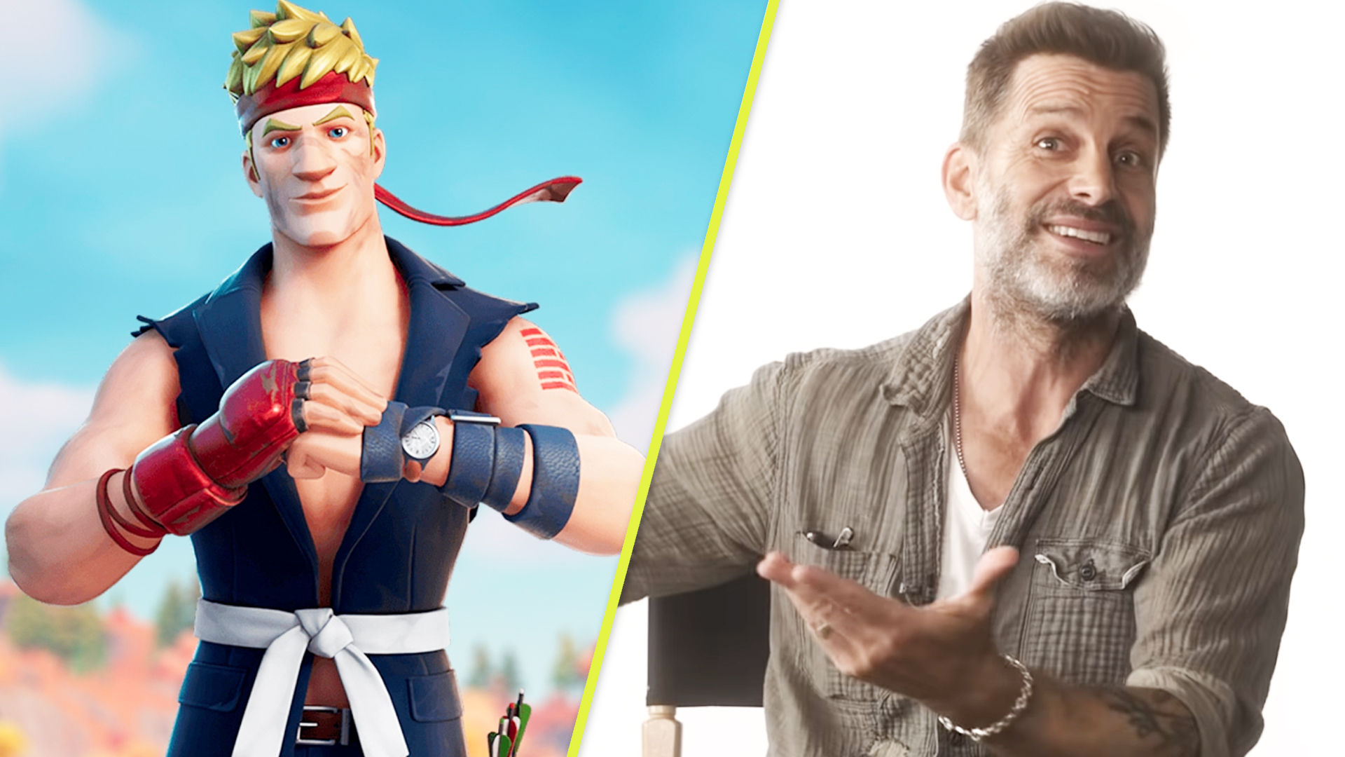 Zack Snyder revela sua obsessão por Fortnite, uma próxima adaptação ...