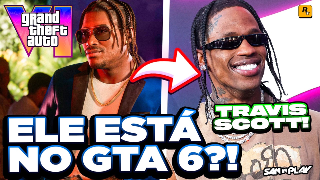 Travis Scott revela um teaser do GTA 6 em seu novo clipe! - Creo Gaming