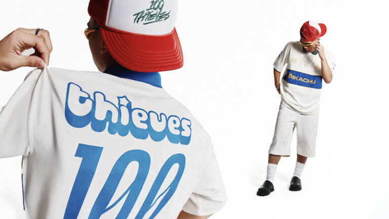 100 Thieves e Pokémon lançam coleção ousada de streetwear - Creo Gaming
